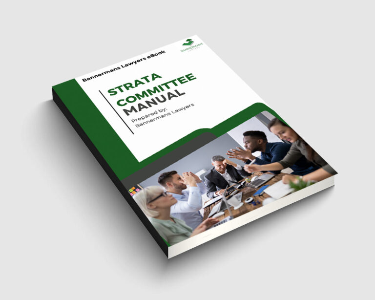 Strata Committee Manual - Bannermans Lawyers